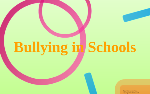 Bullying by Mari Butler on Prezi