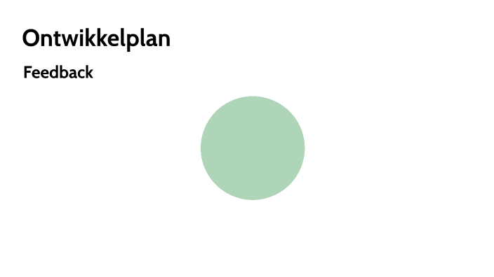 Ontwikkelplan by Gerbry Dam on Prezi