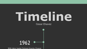 Cesar Chavez Timeline by Guadalupe Carrera on Prezi Design