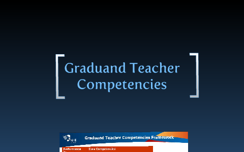 Graduand Teacher Competencies by michelle chiang on Prezi
