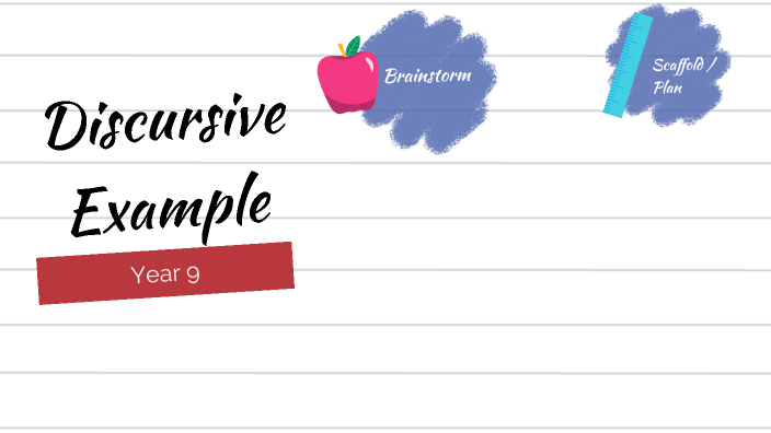 Discursive Example Year 9 by Ms C on Prezi