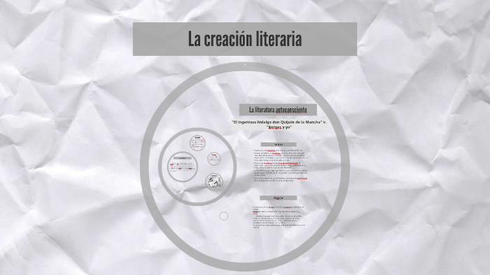 La Creación Literaria by Sophie Sedano on Prezi