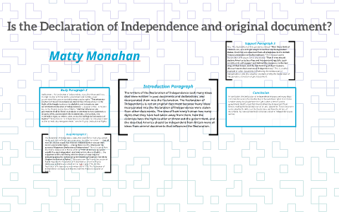 Was the Declaration of Independence an original document? by Matty ...