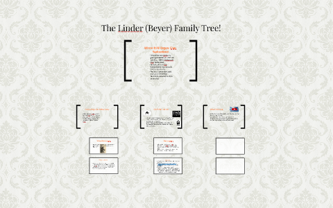 The Beyer (Linder) Family Tree! by Stephanie Beyer on Prezi