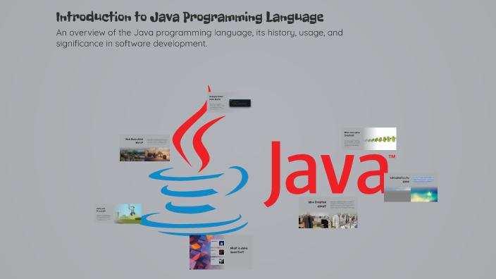 Introduction to Java Programming Language by Kacper Kalinowski on Prezi