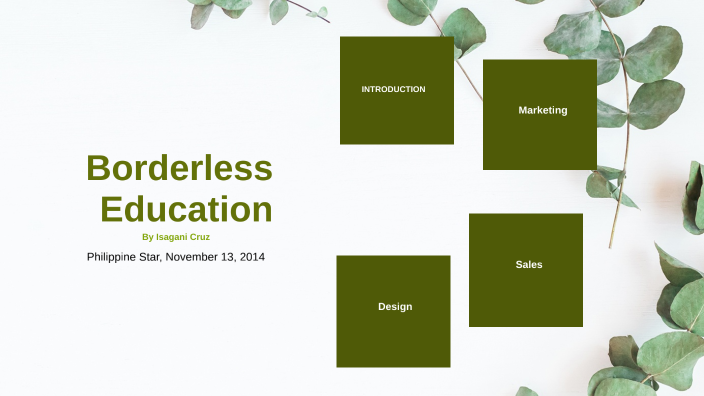 Borderless Education by ANDAYA, Berlyn H. on Prezi