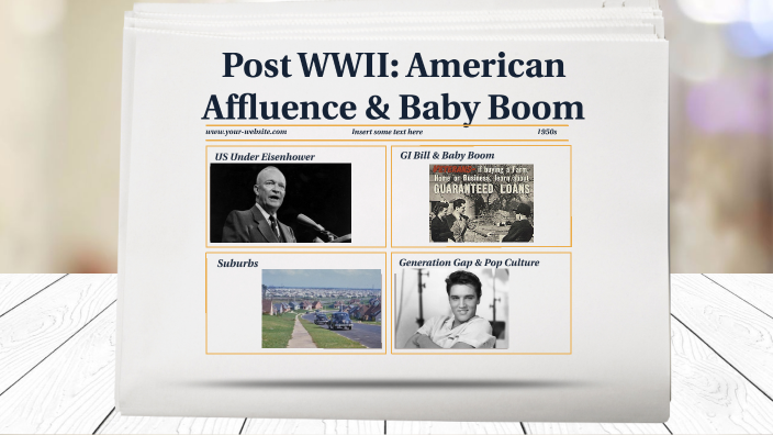 Post-WWII: American Affluence & The Baby Boom by Nicholas Mayer on Prezi