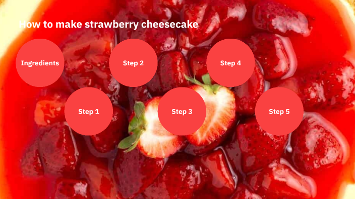 How to make strawberry cheesecake by Nikta Macenko on Prezi