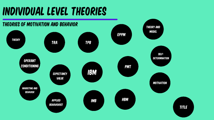 Individual level theories by Laina Mastovich on Prezi