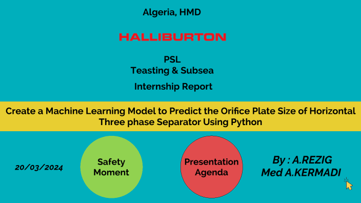 Intership Program presentation course by alla eddine rezig on Prezi