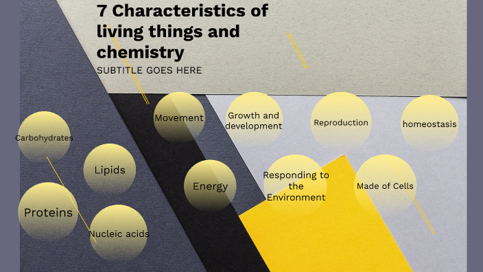 7 characteristics of living things and chemistry by ORLANDO COBOS-SOSA ...