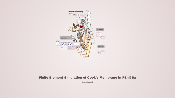 Finite Element Simulation of Cook’s Membrane in FEniCSx by امل الجولاني ...