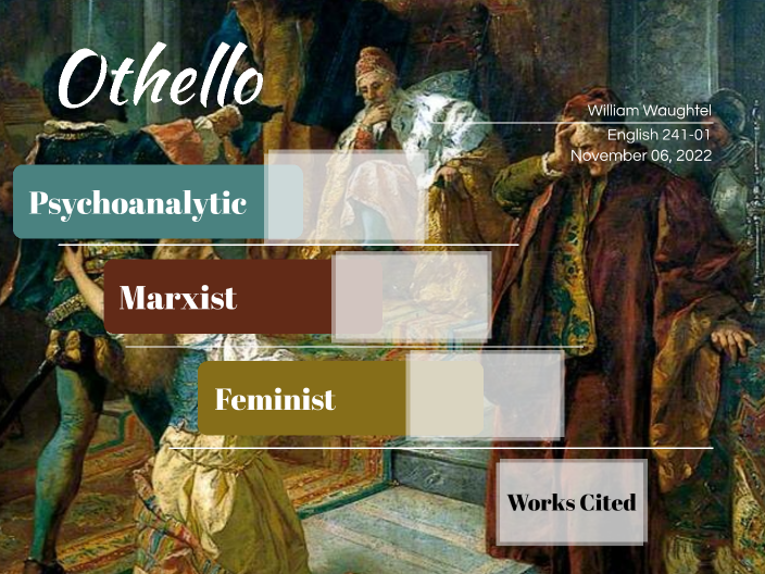 Othello Project by Will Waughtel on Prezi