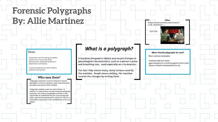 Forensic Polygraphs by Allie Martinez on Prezi