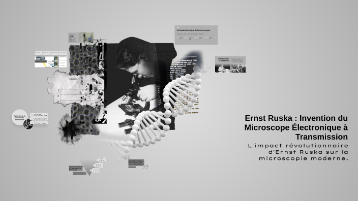 Ernst Ruska : Invention du Microscope Électronique à Transmission by ...