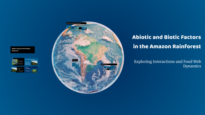 Abiotic and Biotic Factors in the Amazon Rainforest by Shubhang Shekhar ...