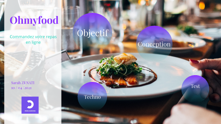 Soutenance Projet n°3 : Ohmyfood by Sarah ZENATI on Prezi