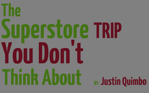 Why Shop? (A process of going to, in, and from a grocery store) by ...