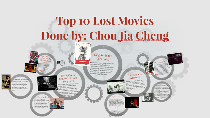 Top 10 Lost Media by .. .. on Prezi