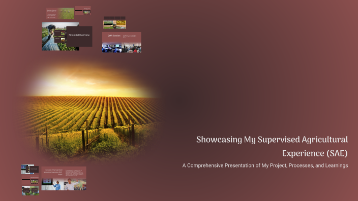 Showcasing My Supervised Agricultural Experience (SAE) by Emma Smith on ...
