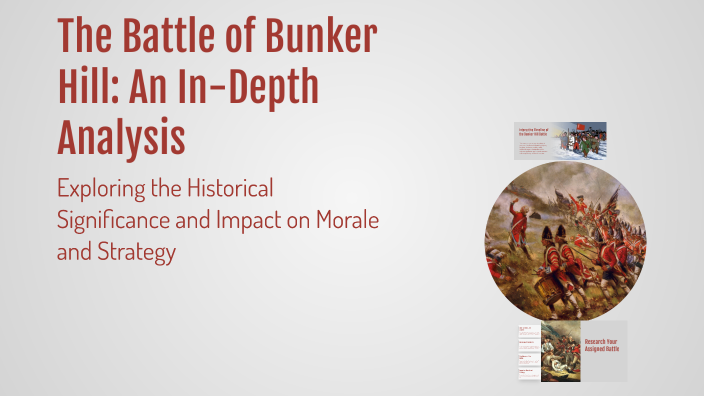 The Battle of Bunker Hill: An In-Depth Analysis by Fatima . on Prezi