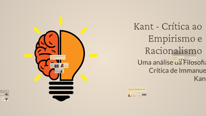Kant - Crítica ao Empirismo e Racionalismo by Vítor Galvão on Prezi