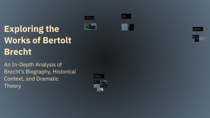 Exploring the Works of Bertolt Brecht by Hiếu Trung on Prezi