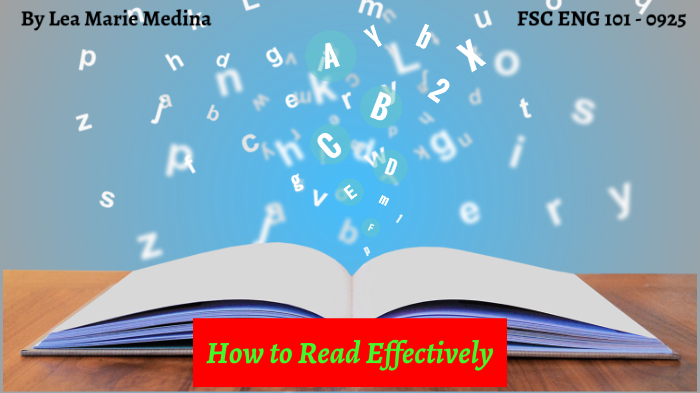 The Process of Effective Reading by Lea Medina on Prezi