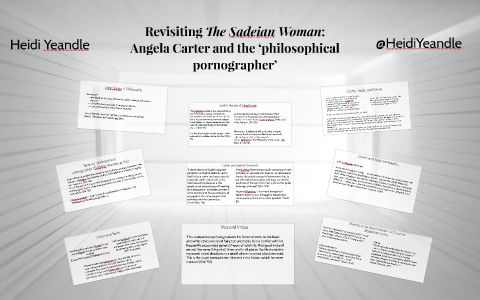 Revisiting The Sadeian Woman: Angela Carter and the ‘philoso by Heidi ...