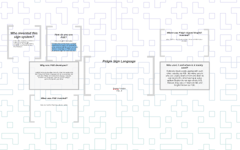 Pidgin Sign Language (PSE) by Deyon Keaton on Prezi