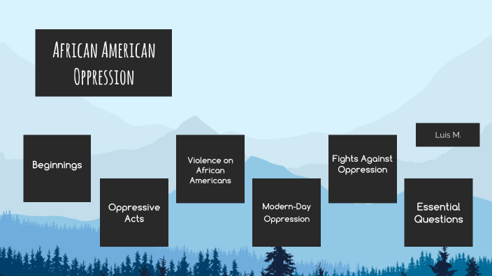 African American Oppression by Luis Montes on Prezi