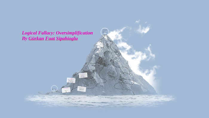 Logical Fallacy: Oversimplification by Gürkan Sipahioğlu on Prezi