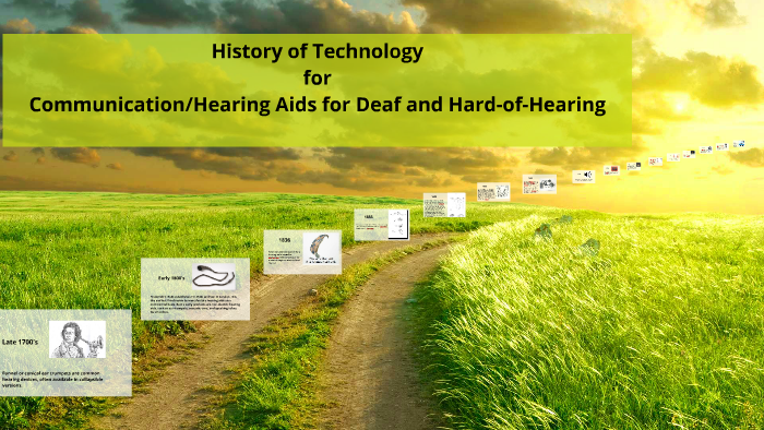 History of Technology for Communication/Hearing Aids for Deaf and Hard ...