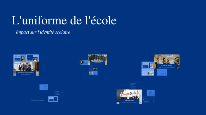 Transformation de l'uniforme de l'école by Hala Basha on Prezi
