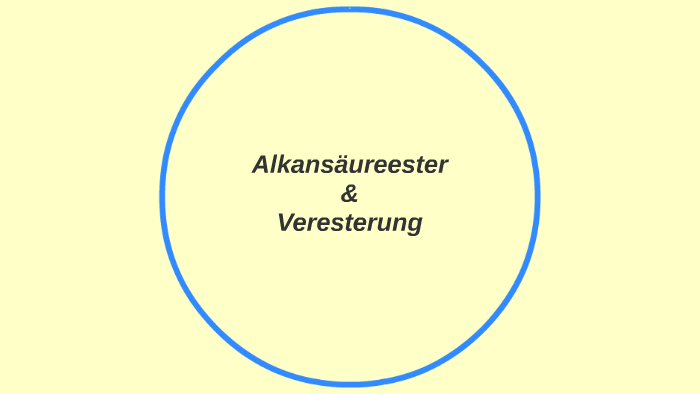 Alkansäureester by Nico Las on Prezi