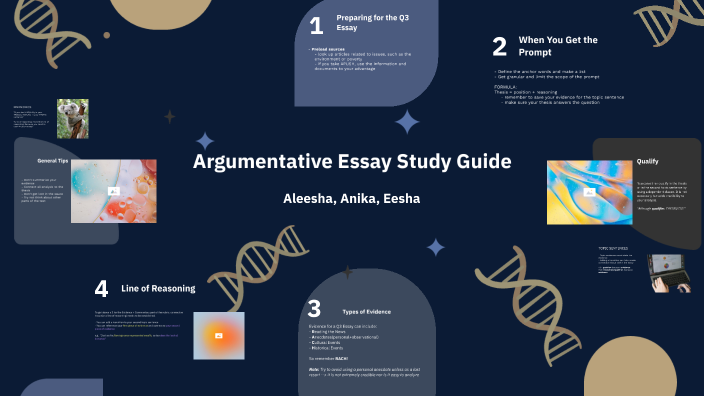 Argumentative Essay Study Guide by Aleesha Ilahi on Prezi