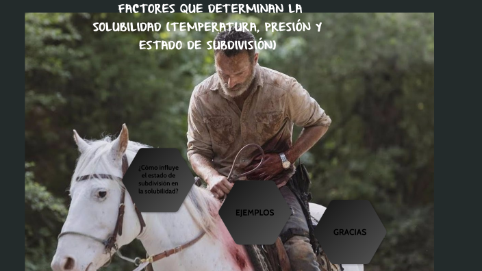 FACTORES QUE DETERMINAN LA SOLUBILIDAD (TEMPERATURA, PRESIÓN Y ESTADO ...