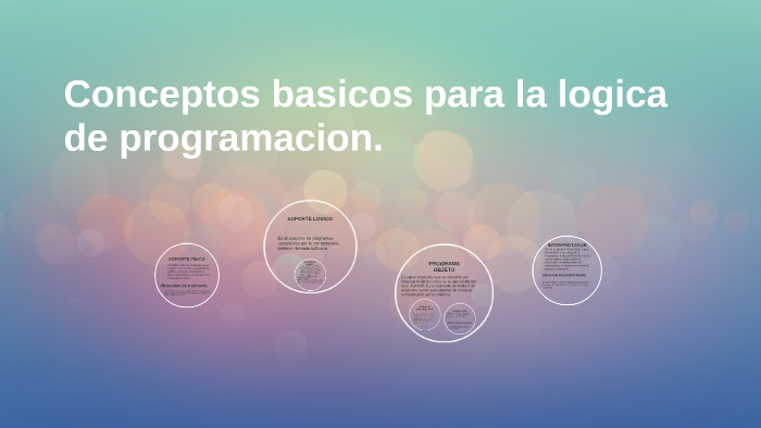 Conceptos basicos para la logica de programacion. by alejandro builes ...