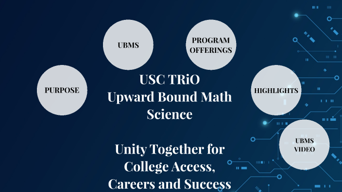 TRiO UBMS UR Presentation by Edwin Walker on Prezi