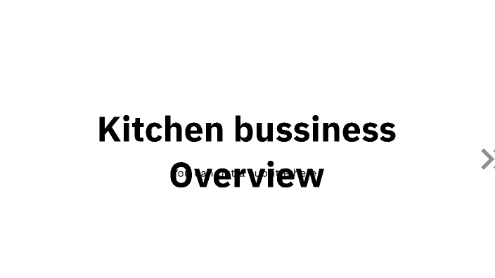 Kitchen bussiness Overview by Hisham Samir on Prezi