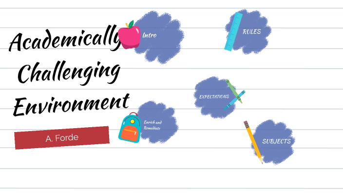Standard 8 : Academically Challenging Environment by ashley forde on Prezi