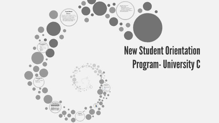First-Year Student Orientation Program by Lindsey Hatter on Prezi
