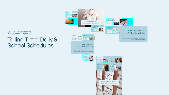 Telling Time: Daily & School Schedules by Ahmad Azhariy on Prezi