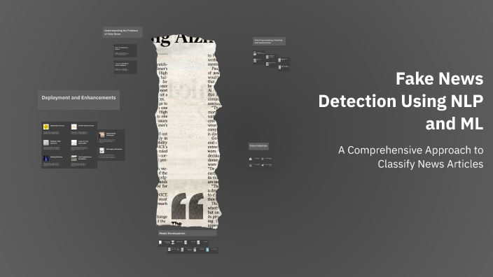 Fake News Detection Using NLP and ML by karthi s on Prezi