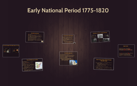 Early National Period 1775-1820 by Jessica Maynor on Prezi