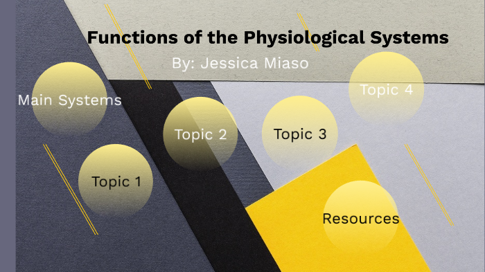 Functions of the Physiological Systems by Jessica M on Prezi