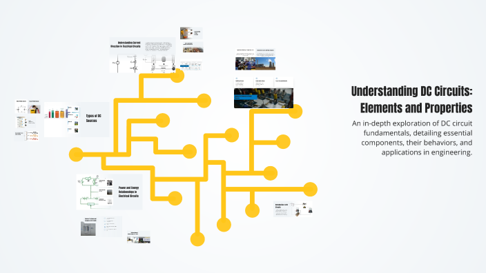 Understanding DC Circuits: Elements and Properties by Mohammed on Prezi