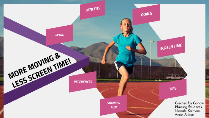 Physical Activity and Screen Time by Mariah Park on Prezi