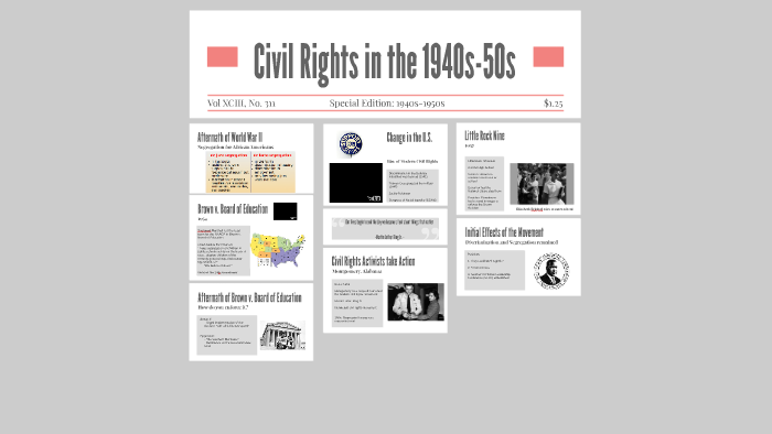 Civil Rights in the 1940s-50s by Kevin Buckert on Prezi