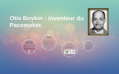 Otis Boykin : inventeur du Pacemaker. by Pierre Arnaud